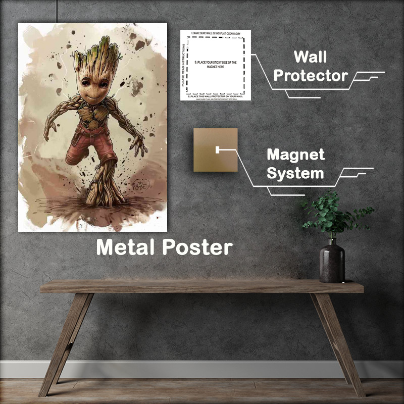 groot wall art