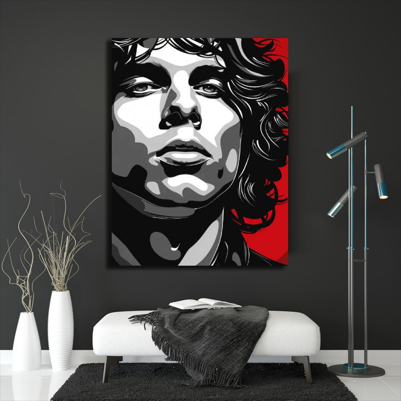 jim morrison vector