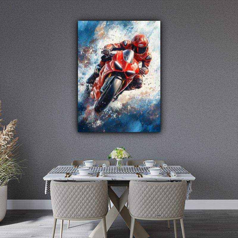 ducati on wall