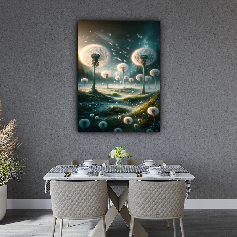 dandelion clock wallpaper