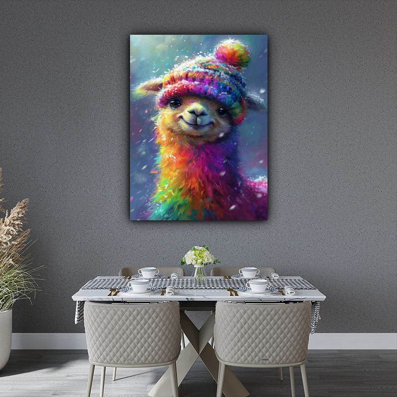 llama laughing